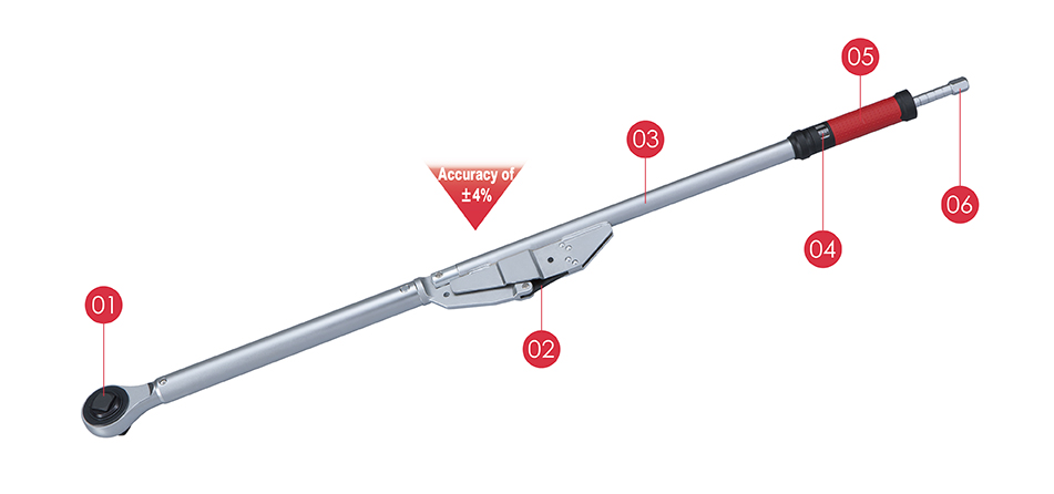Adjustable Breakback Torque Wrench Making from Torque-Tech, Avoid Over ...