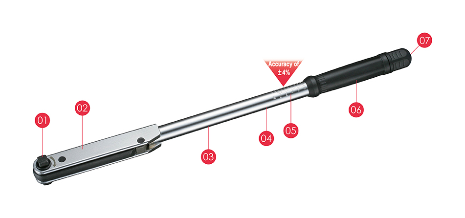 Adjustable Classic Torque Wrench : Torque-Tech | Classic Torque Wrench ...