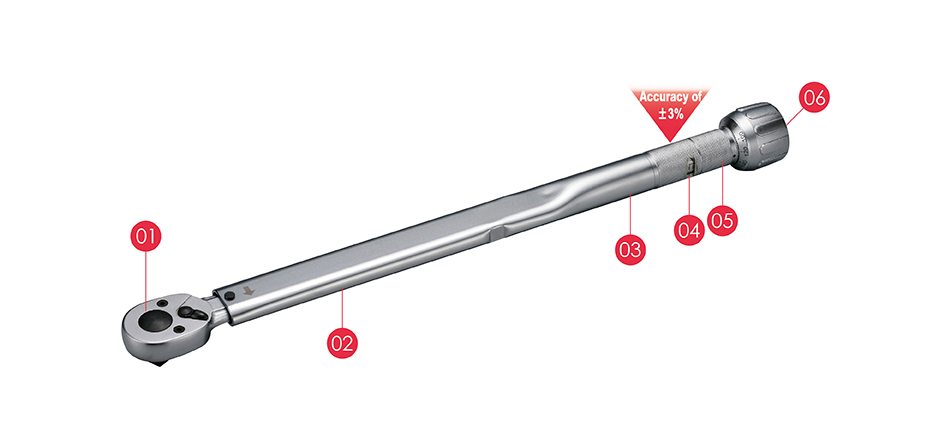 Customized Adjustable Click Torque Wrench | Torque-Tech - Provide ...