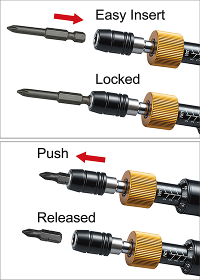 Industrial Torque Screwdriver (w/ quick release bit holder) - TORQUE ...